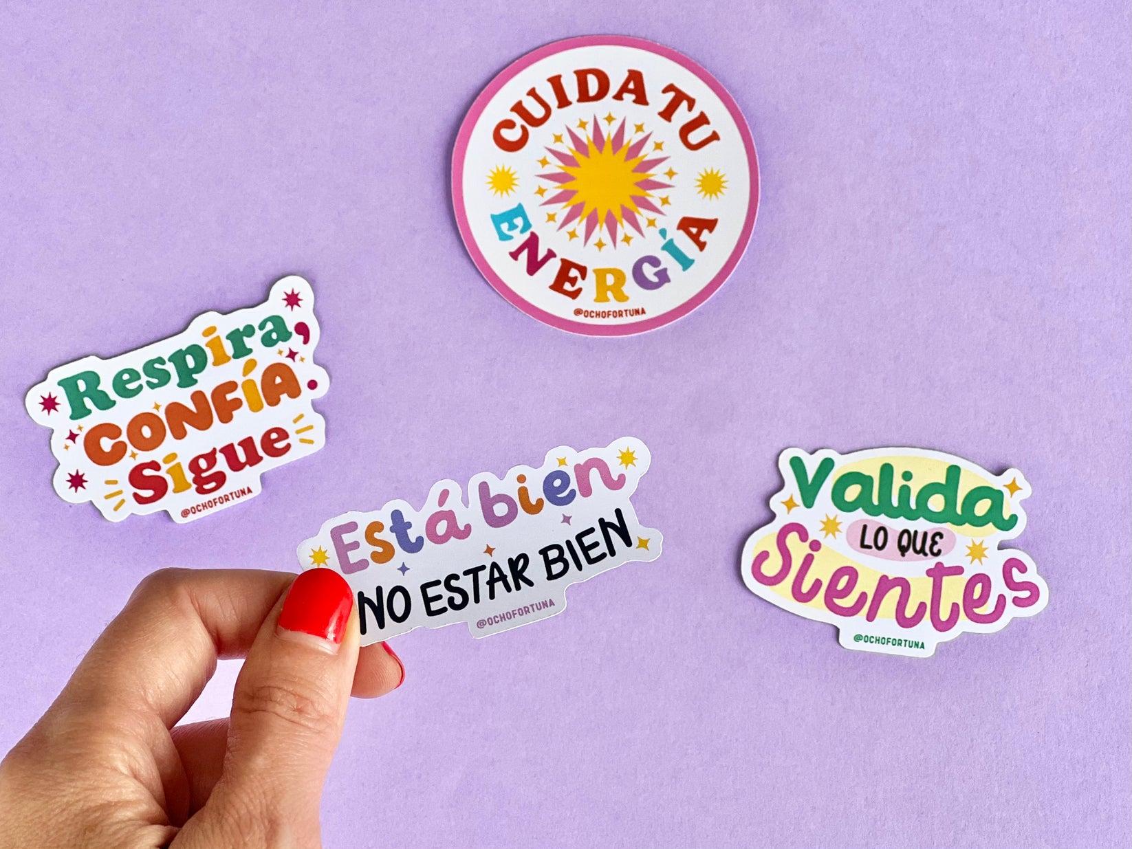 Ocho Fortuna | Papelería | Stickers Ocho Fortuna